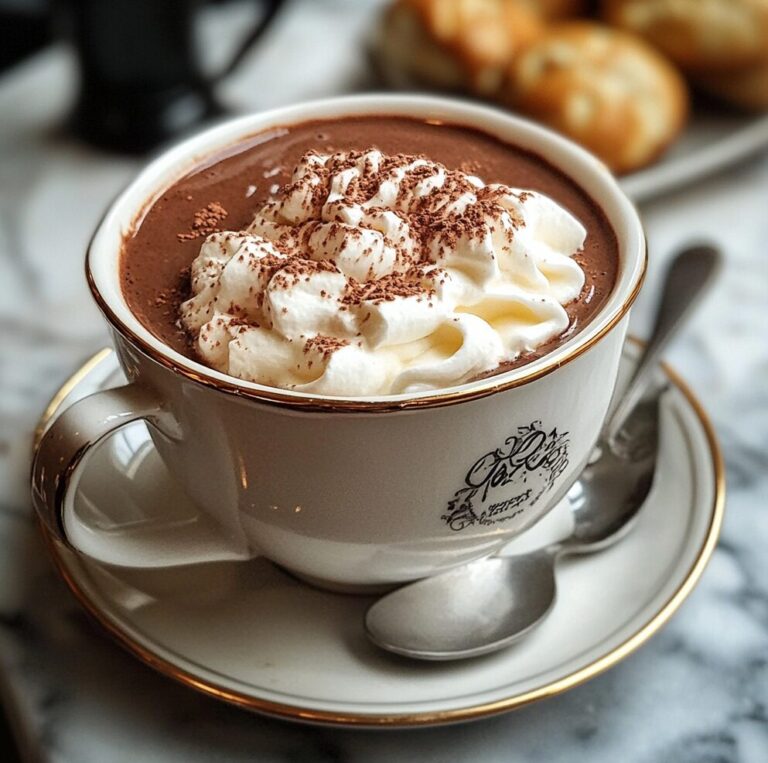 Paris Hot Chocolate – knedir Recipes
