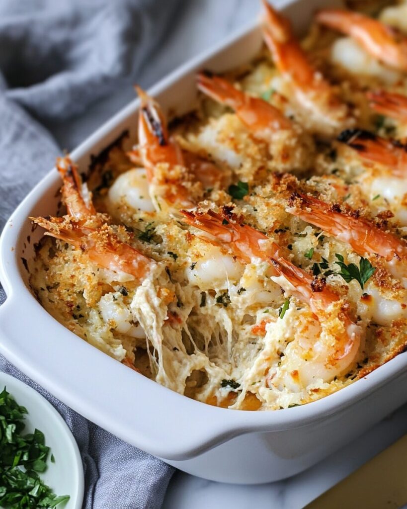 Baked Stuffed Shrimp Casserole – knedir Recipes