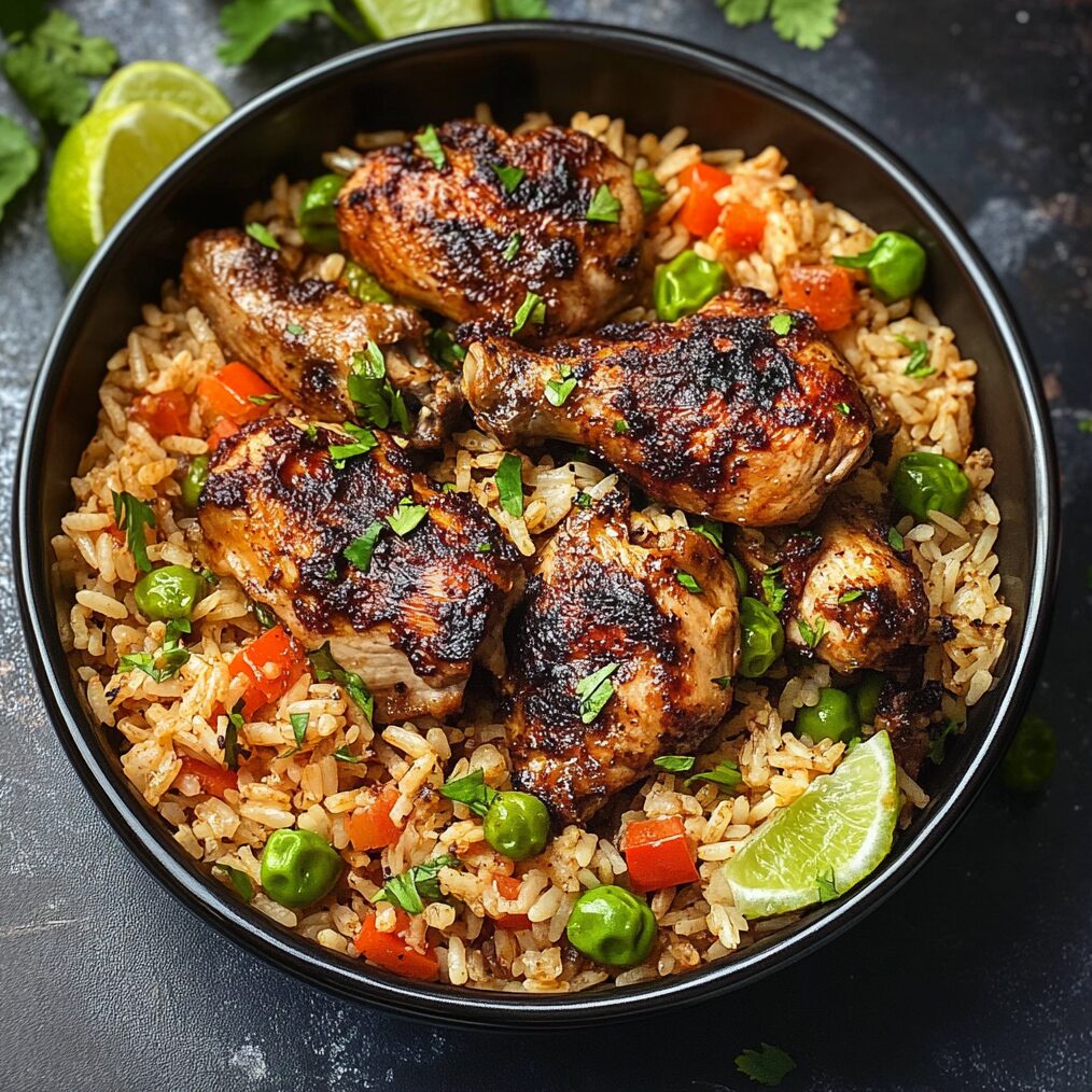Caribbean Jerk Chicken and Rice – knedir Recipes