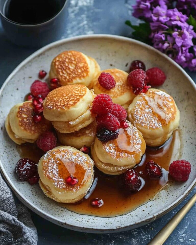 Mini Maple Pancake Poppers - knedir Recipes
