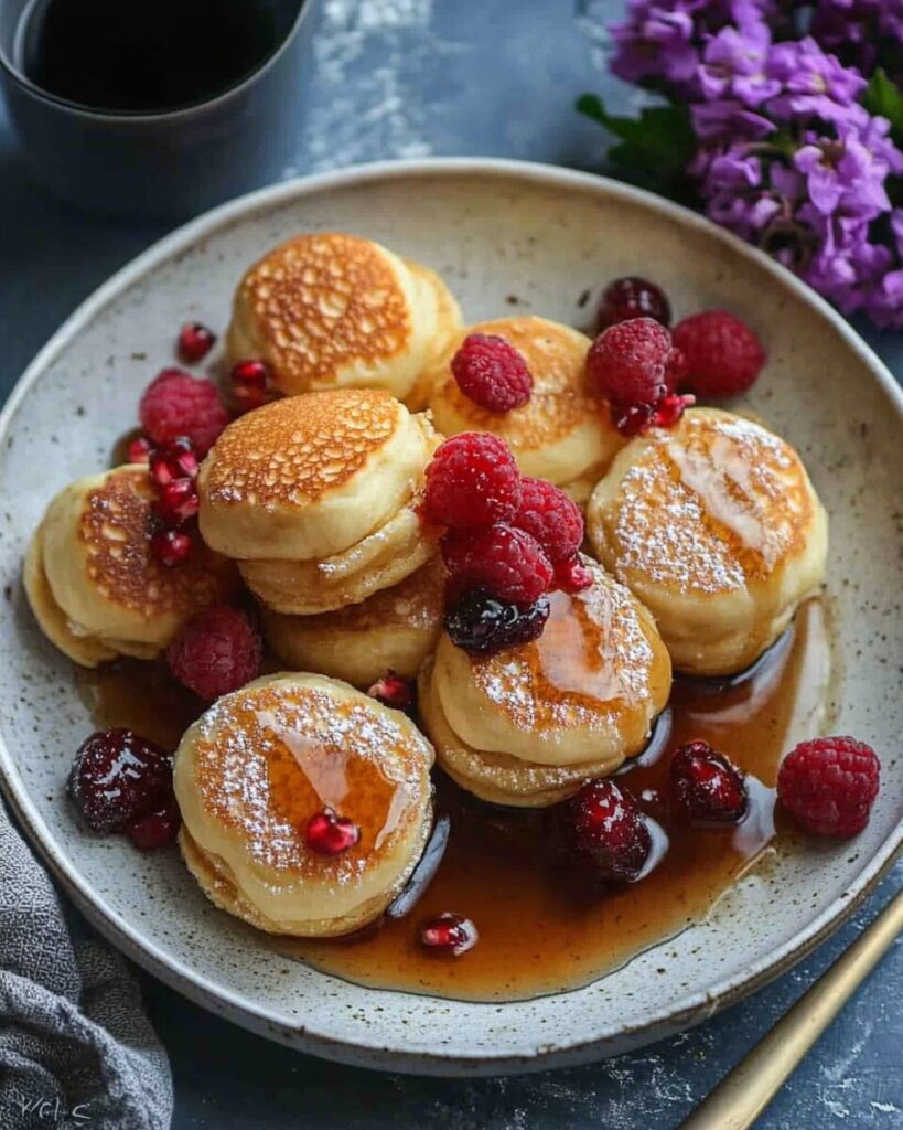 Mini Maple Pancake Poppers - knedir Recipes