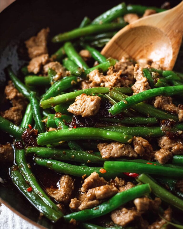 Stir-Fried Green Beans with Pork – knedir Recipes
