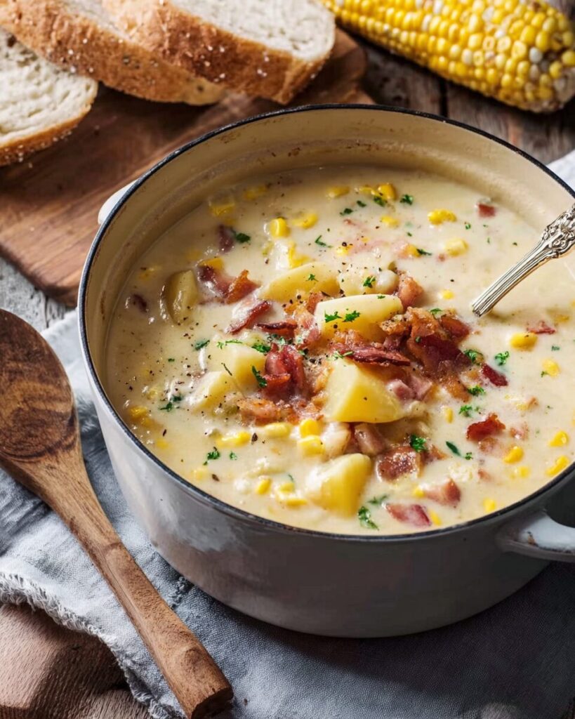 Ham Potato Corn Chowder – knedir Recipes
