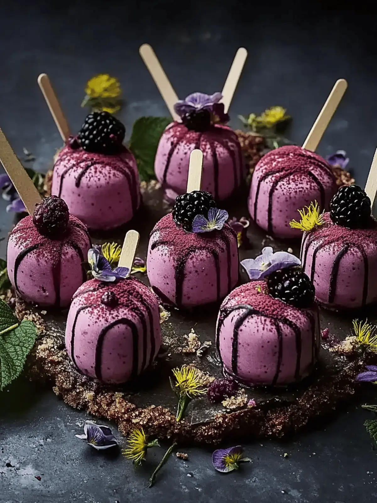 Forbidden Forest Blackberry Cheesecake Pops You’ll Adore – knedir Recipes