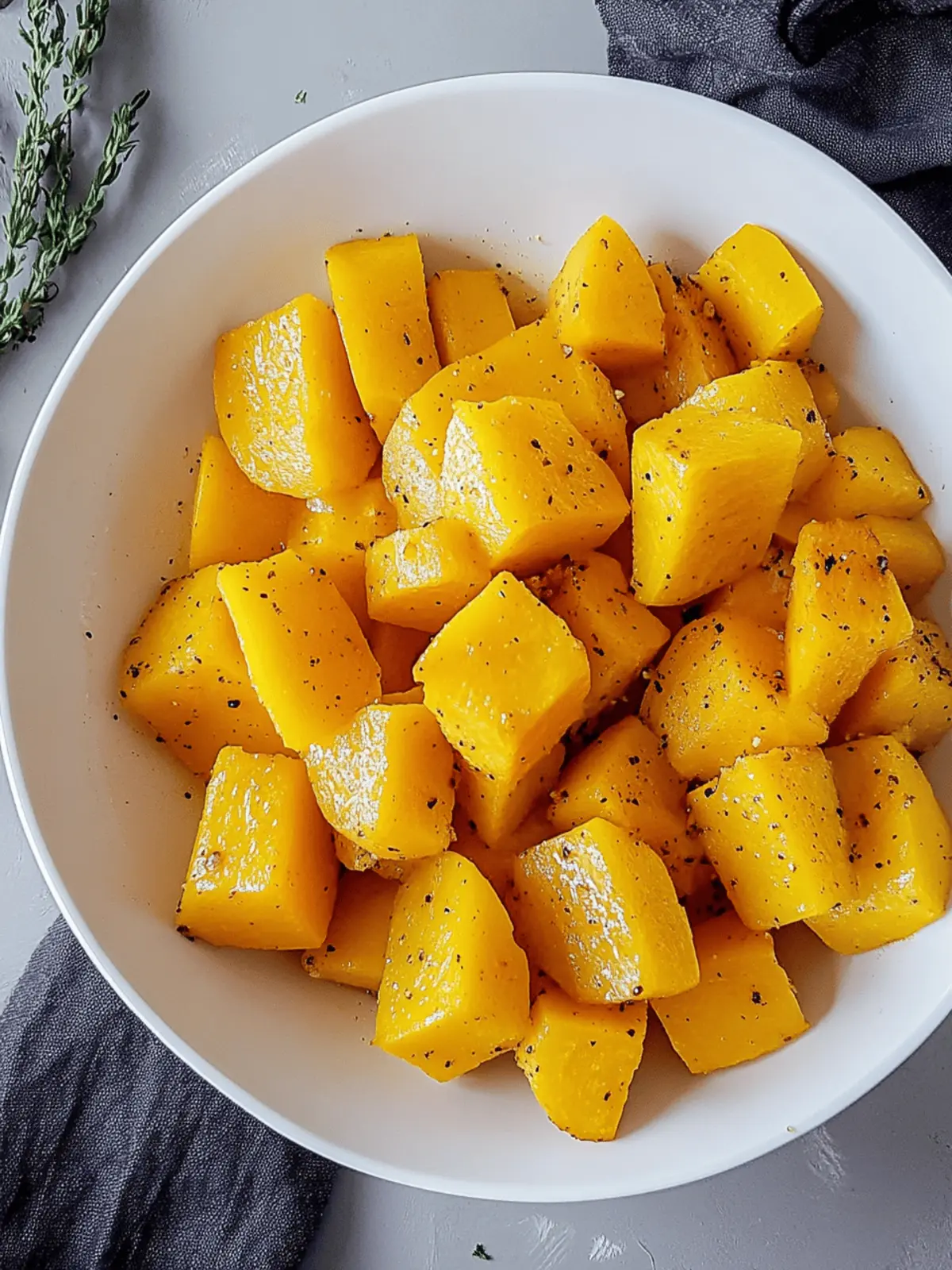 Irresistibly Sweet Roasted Butternut Squash with Maple Twist – knedir ...