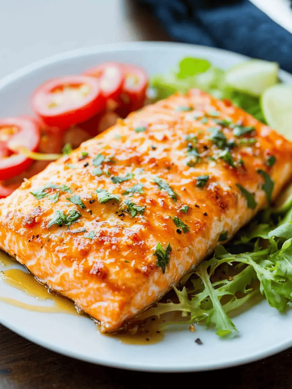 Baked Honey Garlic Salmon – Perfect, Easy, and Delicious!