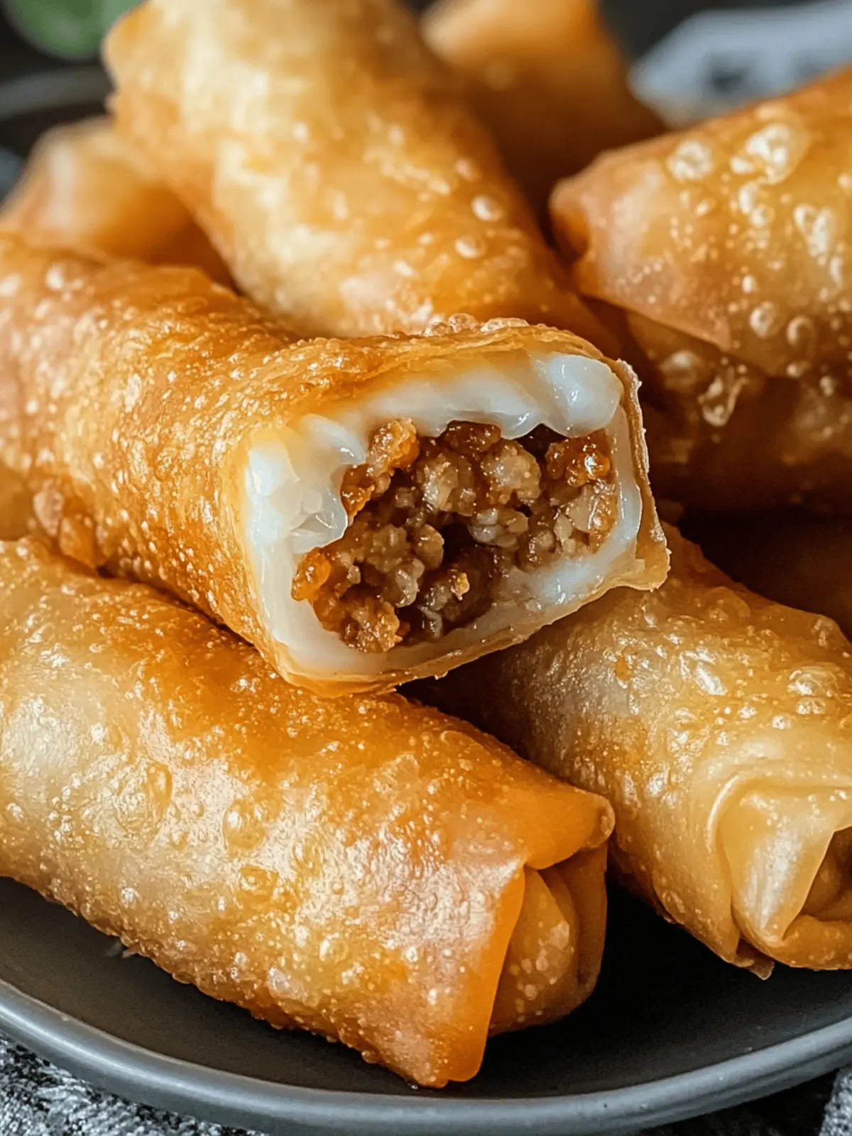 Ultimate Crispy Golden Brown Egg Rolls with Delicious Fillings