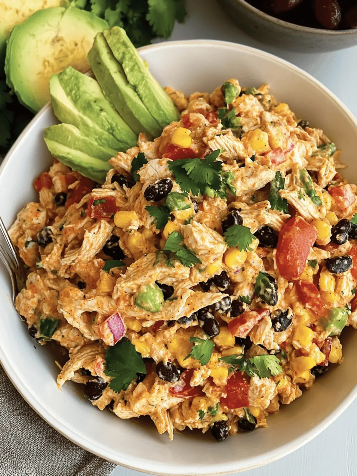 Irresistible Southwestern Chicken Salad with Creamy Greek Yogurt