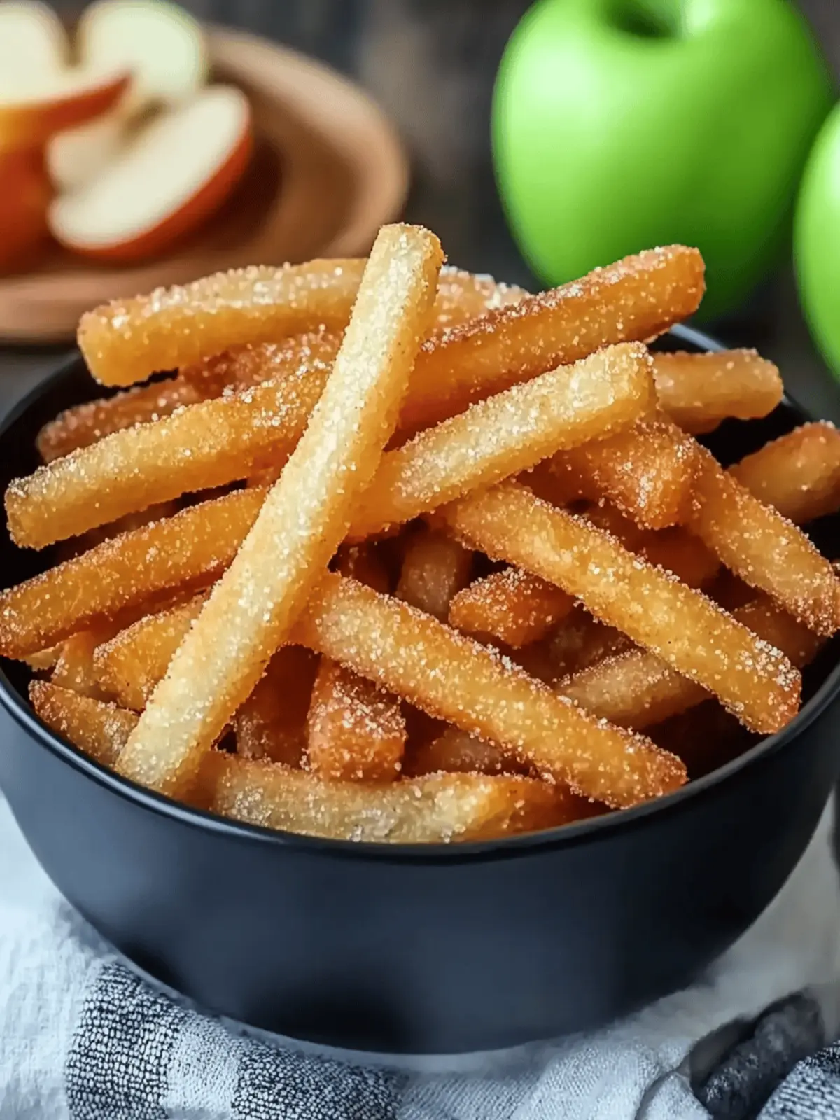 Crispy Air Fryer Apple Fries: Your New Favorite Healthy Snack – knedir ...