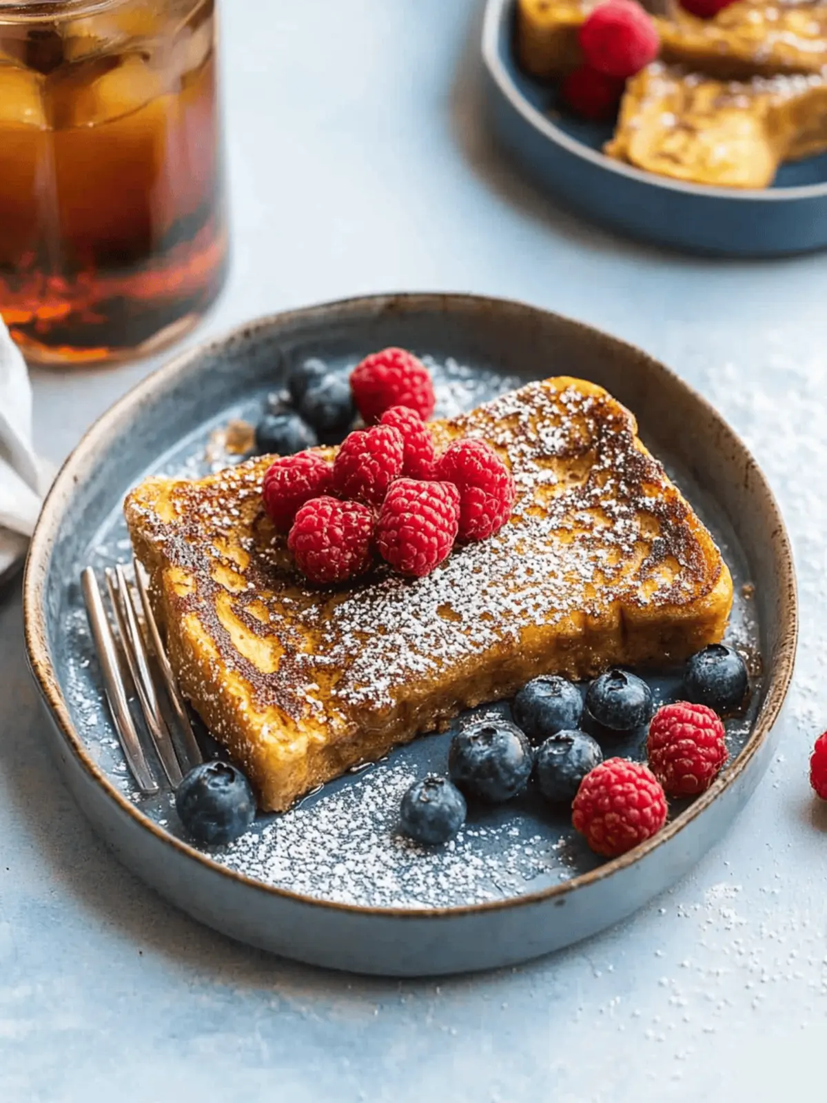Irresistible Baked French Toast with Fresh Berries Delight